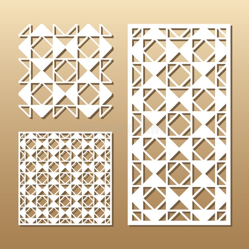 Geometry Triangle Laser Cut Stock Illustrations – 186 Geometry Triangle ...