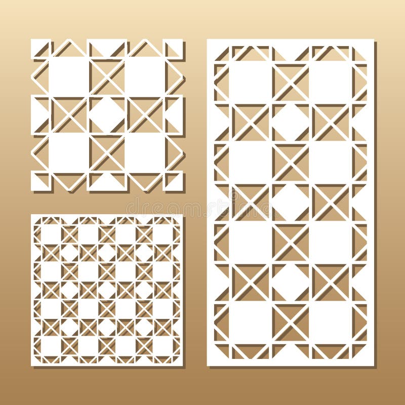 Geometry Triangle Laser Cut Stock Illustrations – 186 Geometry Triangle ...