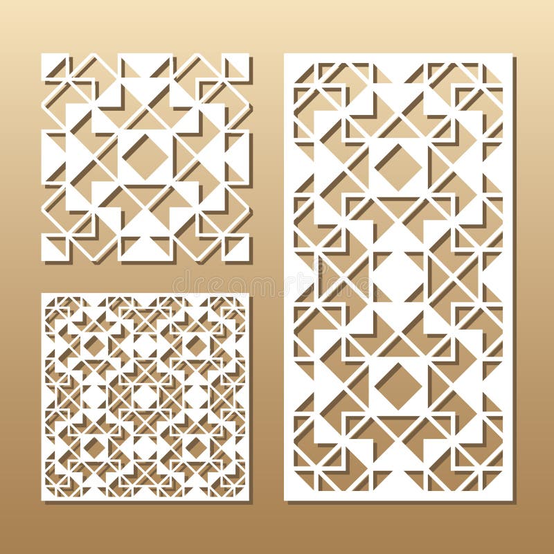 Geometry Triangle Laser Cut Stock Illustrations – 186 Geometry Triangle ...