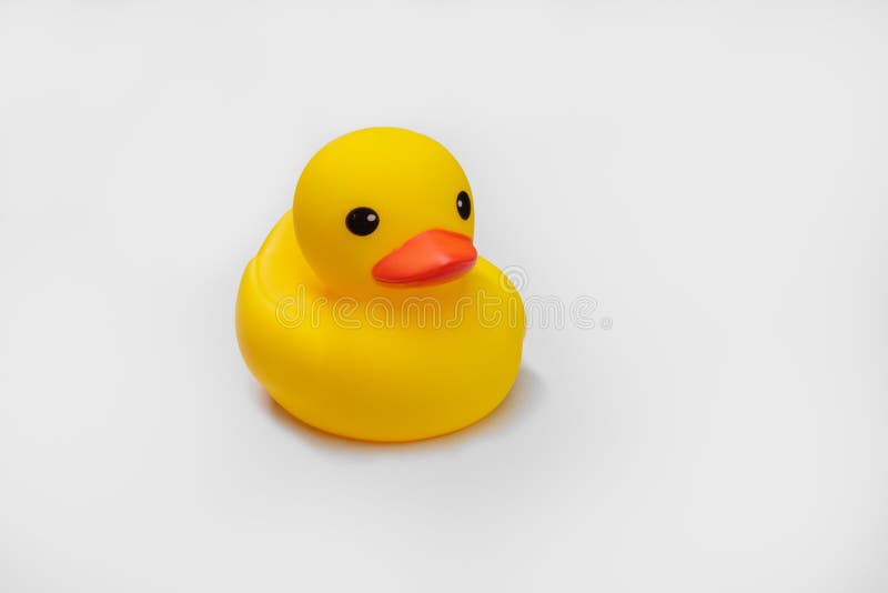 Die gelbe Ente stockfoto. Bild von anlasser, bewunderer - 129945770