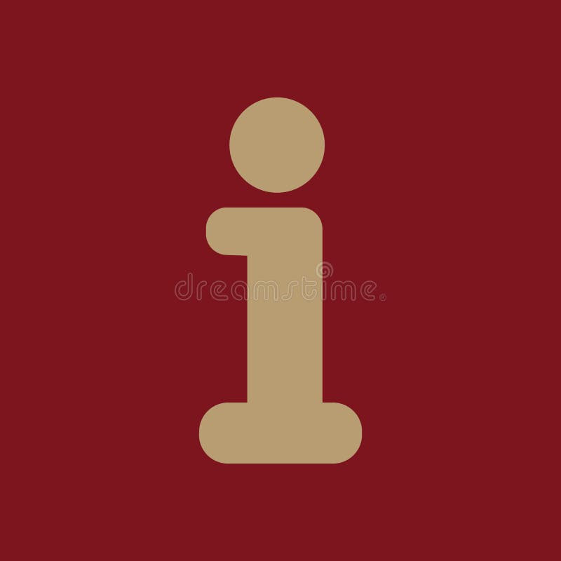 Die Informationsikone Informationen Und FAQ-Symbol Flach Vektor ...