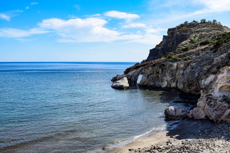 Gerontas-Strand an Den Milos Insel, Die Kykladen, Griechenland ...