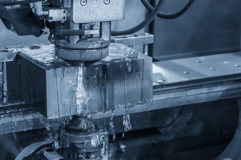 The Die Insert Cutting Process by Wire Cut Machine Control by CNC ...