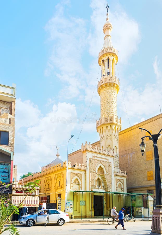 Die kleine Moschee redaktionelles stockfotografie. Bild von ägypten ...