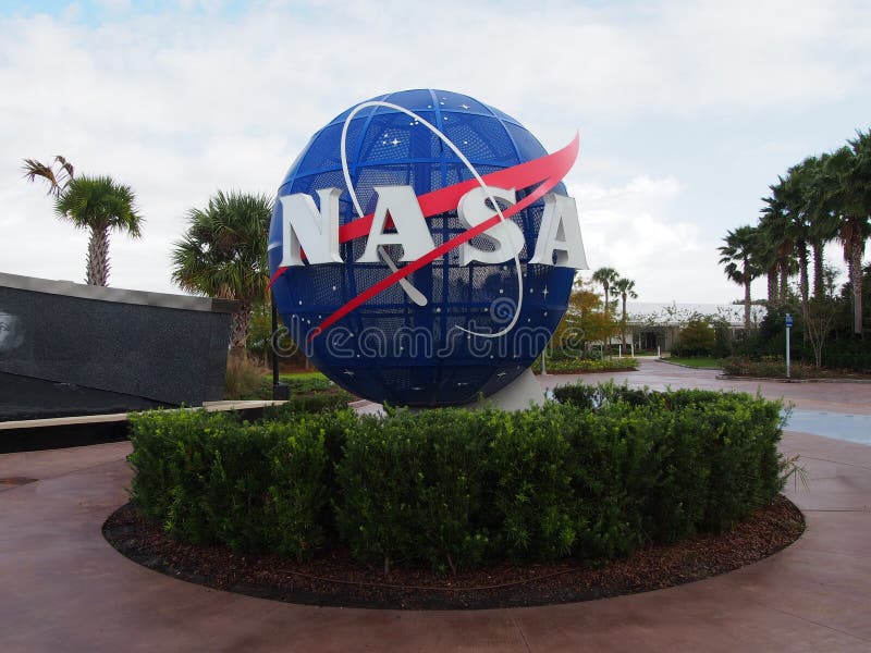 Die NASA-Zeichen Bei Kennedy Space Centre Redaktionelles Stockbild ...
