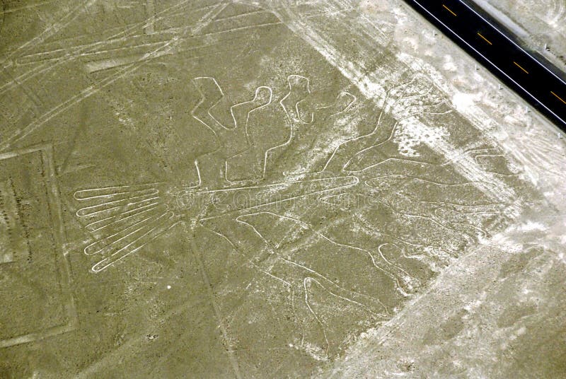 Nazca-Linien, Peru - UNESCO-Erbe Stockfoto - Bild von wüste, masse ...