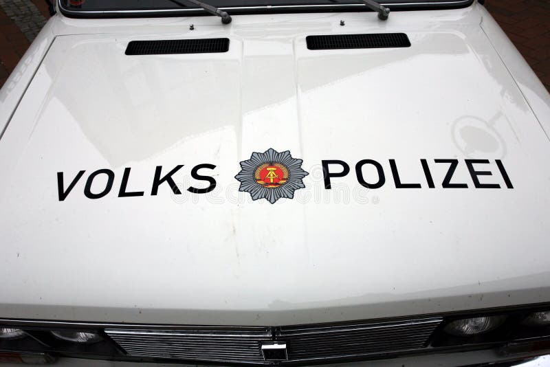 Die Polizei DDR-Leute redaktionelles stockbild. Bild von sammlung ...