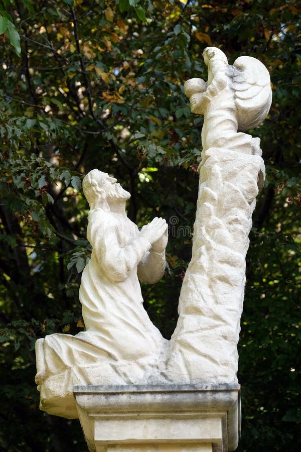 Die Qual Im Garten Von Gethsemane Stockbild - Bild von heiliger, kreuz ...