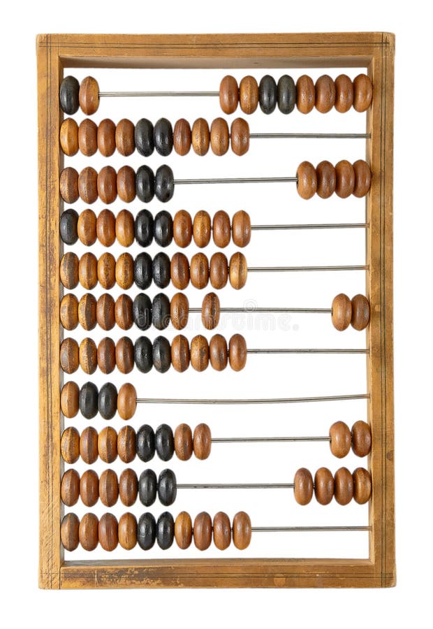 Die Rechenmaschine stockbild. Bild von mathe, rechner - 18134705