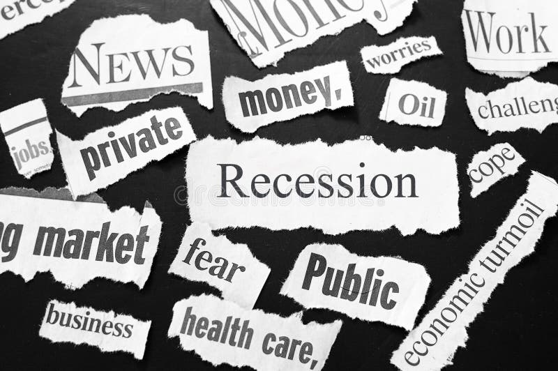 In der Rezession stockbild. Bild von lösen, bankverkehr - 21154869