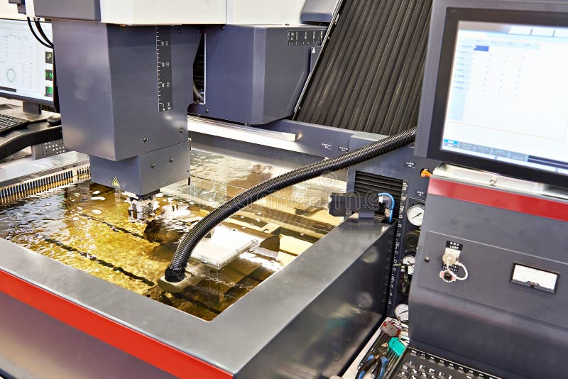 Die-sinking Electrical Discharge Machine Stock Photo - Image of ...