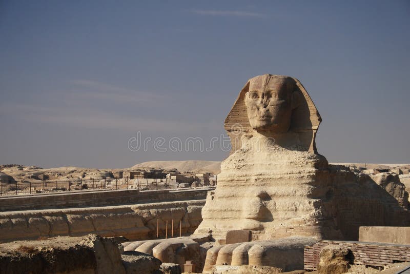 Die Sphinx, Kairo stockbild. Bild von ägyptisch, kultur - 2071651