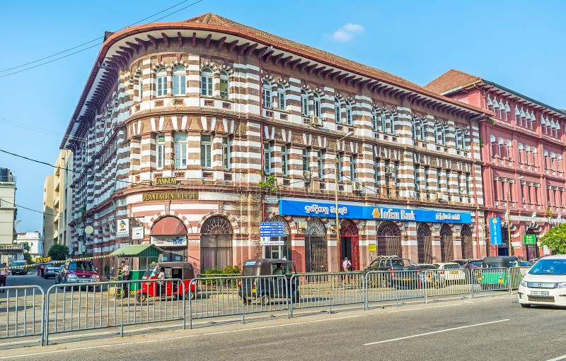 Die Stadt von Colombo redaktionelles foto. Bild von fassade - 87812086