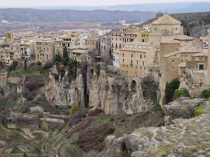 Die Stadt Von Cuenca, Spanien Stockfoto - Bild von bogen, häuser: 8797140