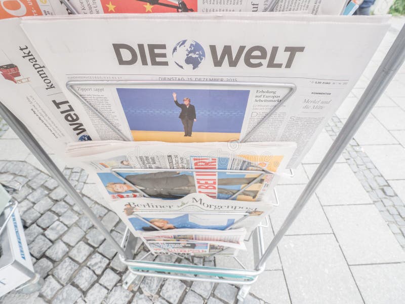 Die Welt editorial photography. Image of newsstand, newspaper - 63802282