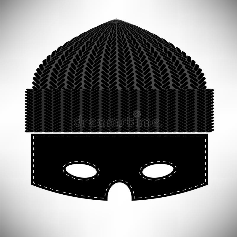 Dieb Icon stock abbildung. Illustration von einbrecher - 57706959