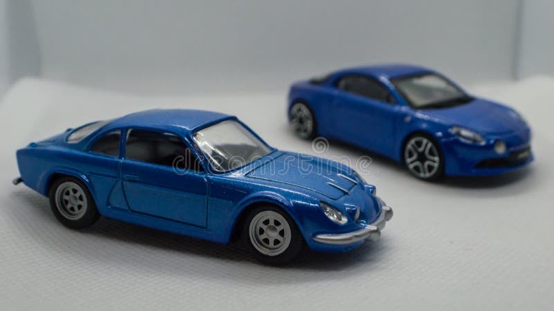 Alpine 1:43 models editorial stock image. Image of replica - 272232784