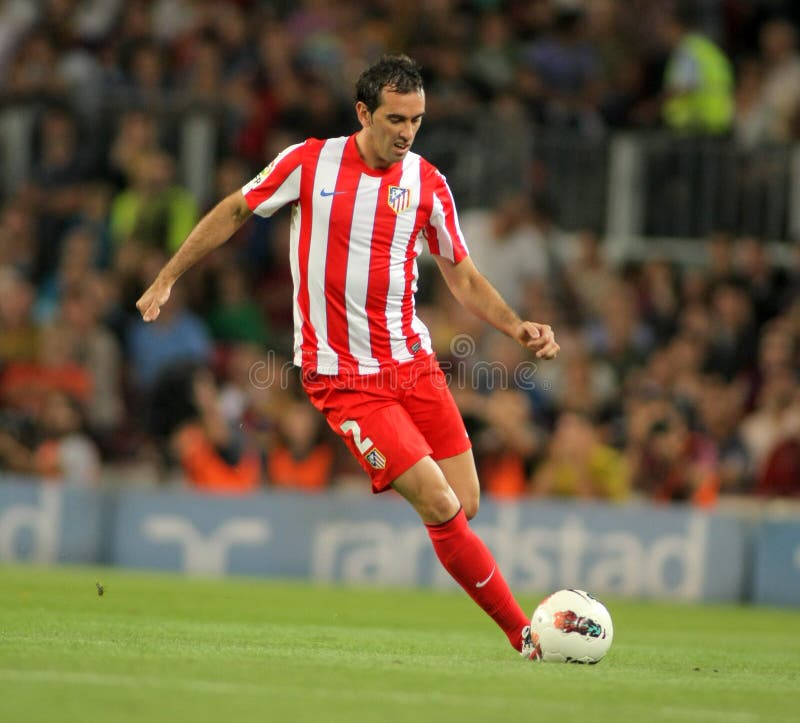 Diego Godin of Atletico De Madrid Editorial Stock Photo - Image of ...