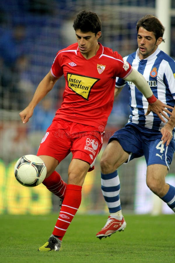 Diego Perotti of Sevilla editorial photo. Image of players - 28136091