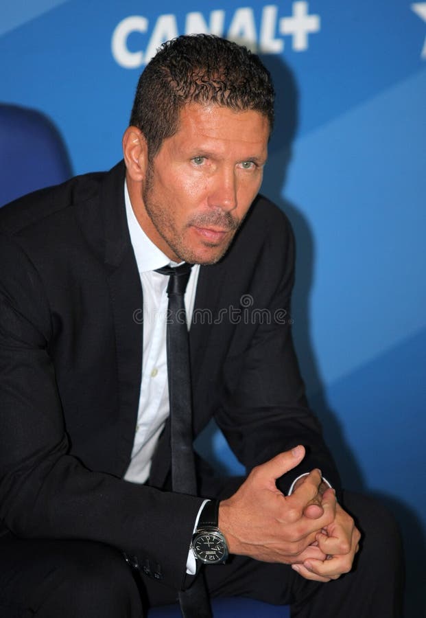 Diego Simeone, head coach editorial stock image. Image of milan - 231070224