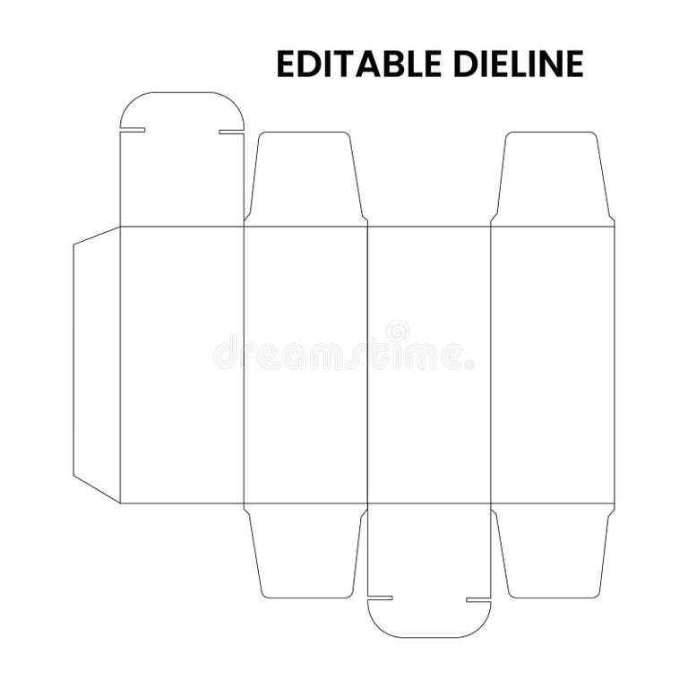 Dieline Packaging Design Stock Illustrations – 2,380 Dieline Packaging ...