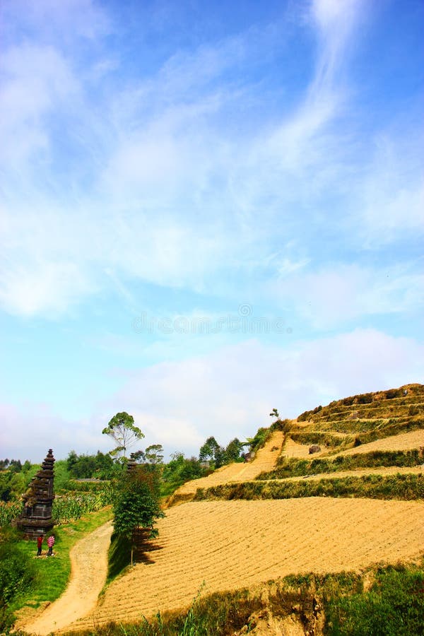 Dieng stock image. Image of blue, landscape, nature, dieng - 28039259