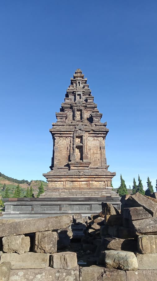 Dieng Arjuna Temple stock photo. Image of pagoda, landmark - 262070910