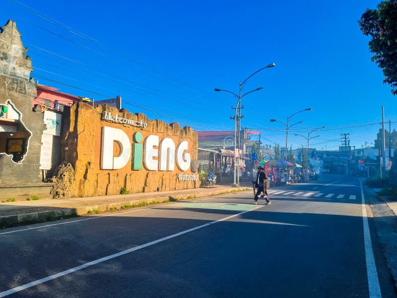 Dieng Landmark during Quiet Conditions on 22 JUNE 2023 at Mount Prau ...