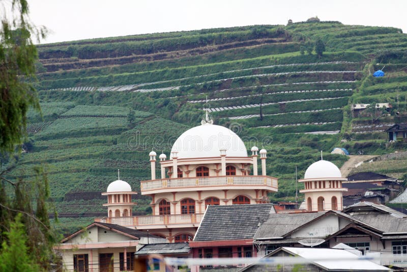 Dieng Masjid stock image. Image of islam, masjid, highland - 139245829