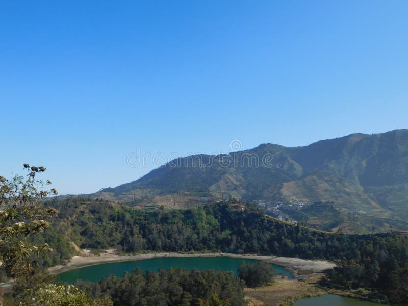 Dieng Plateau stock photo. Image of travel, indonesia - 130153092
