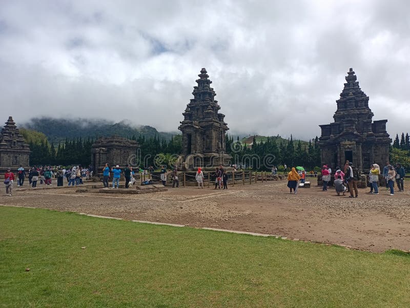 Dieng Temple editorial stock image. Image of tourism - 333002689