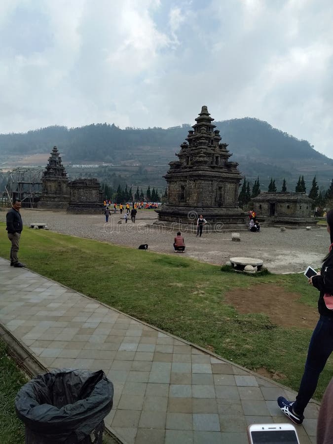 Dieng temple editorial photo. Image of temple, dieng - 266624636