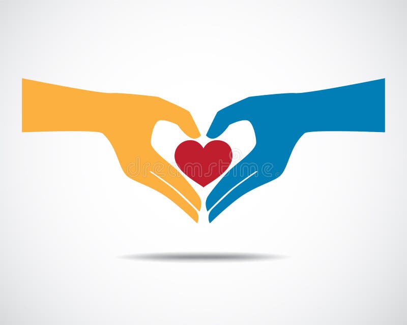 Dient de vorm van hart in vector illustratie. Illustration of romaans ...