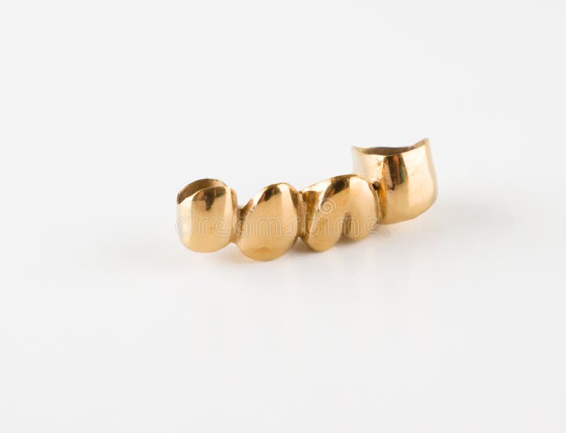 Dientes Artificiales Hechos Del Acero Imagen de archivo - Imagen de ...