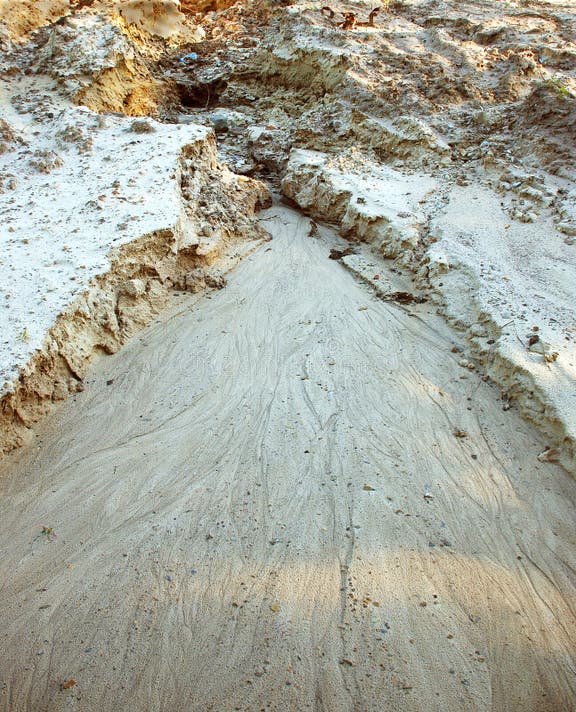 Diep ravijn stock afbeelding. Image of land, kloof, vernietiging - 31141997