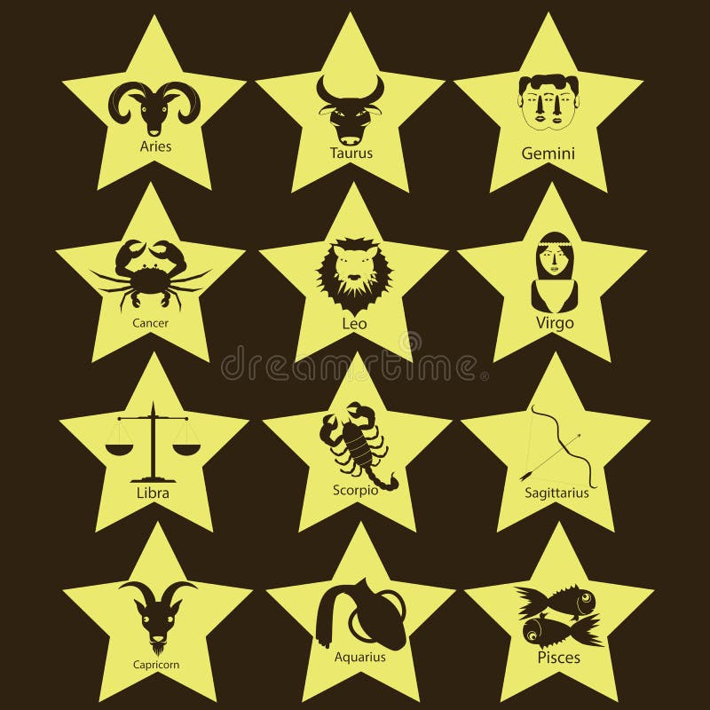 De Dierenriem Van Steenbok/het Symbool Van De Horoscoop Vector ...