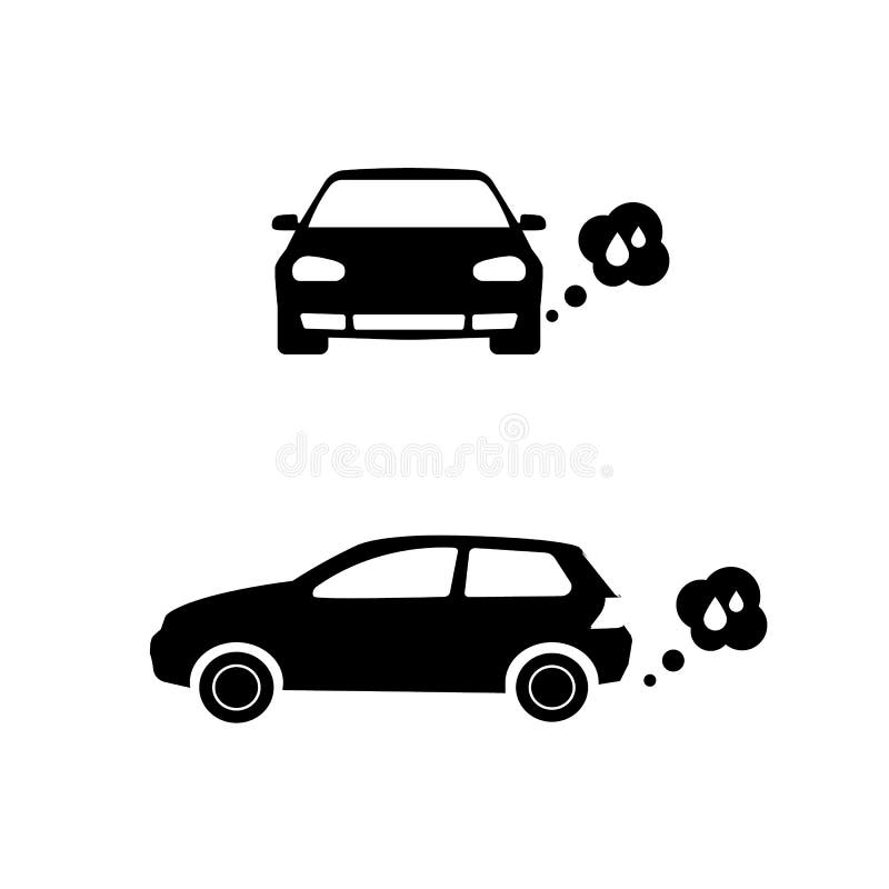 Diesel Car. Concept Diesel Automobile Vector Icon Stock Vector ...