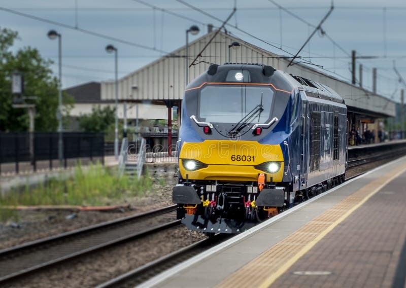 Diesel Electric Trian editorial photo. Image of british - 96424726