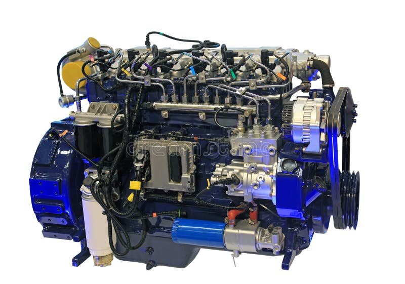 Diesel engine stock photo. Image of mechanical, engine - 21303514