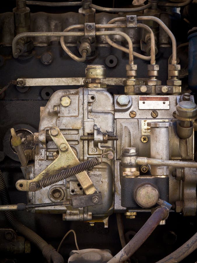 Diesel engine stock image. Image of metallic, engine - 24177075