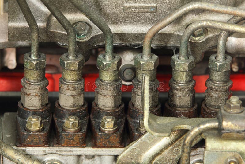 Diesel engine stock image. Image of factory, pipe, business - 89372029