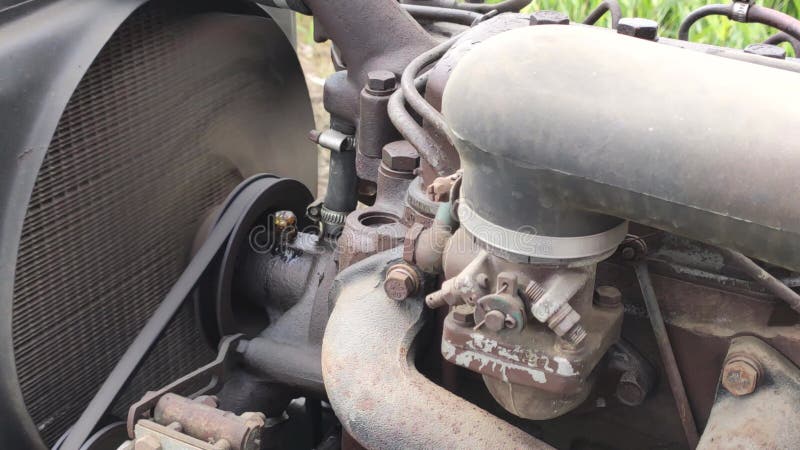 Diesel Engine Pistons stock video. Video of truck, serbia - 280770379