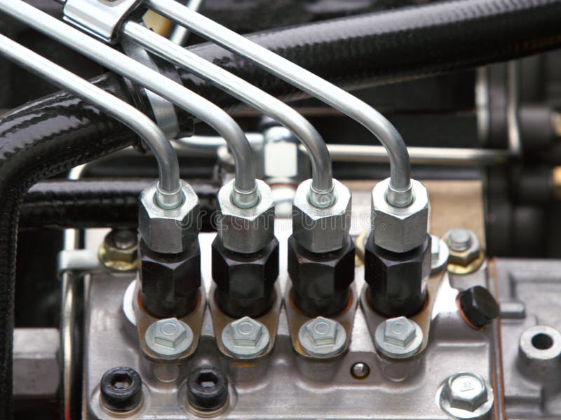 Diesel engine detail stock image. Image of industry, motor - 36595037