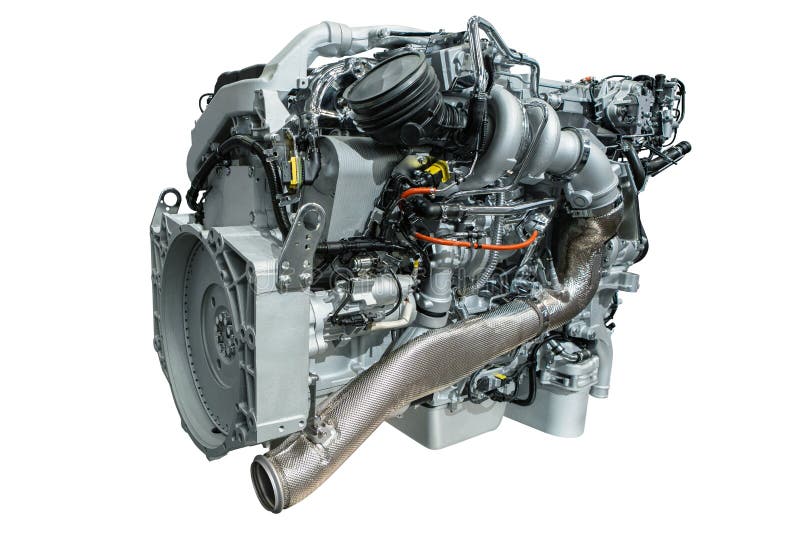 Diesel engine stock image. Image of transportation, service - 187770365