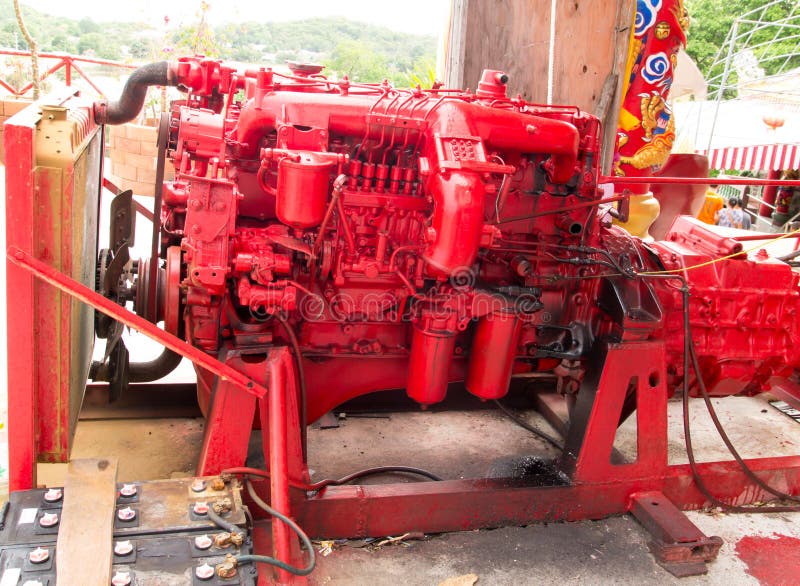 Diesel engine stock photo. Image of repair, detail, efficient - 43605398
