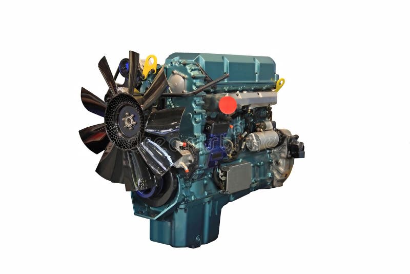 Diesel engine stock photo. Image of mechanical, engine - 21303514