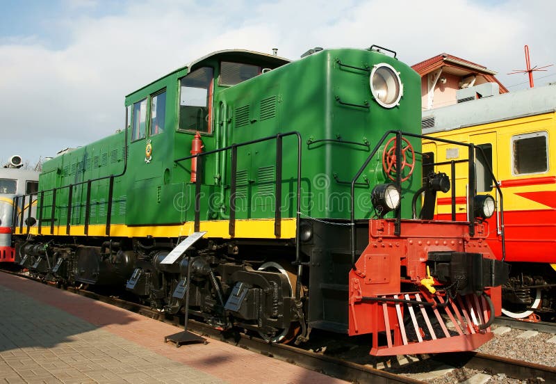 Diesel Engine - the Locomotive Stock Image - Image of locomotive ...