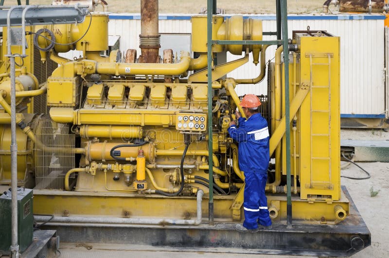 Diesel engine service editorial stock image. Image of technology - 53552859