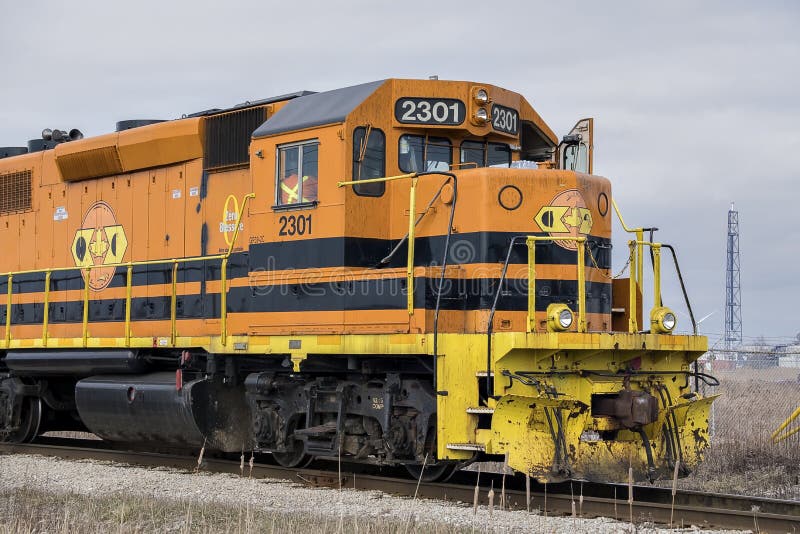 Diesel engine editorial stock photo. Image of train - 182082393