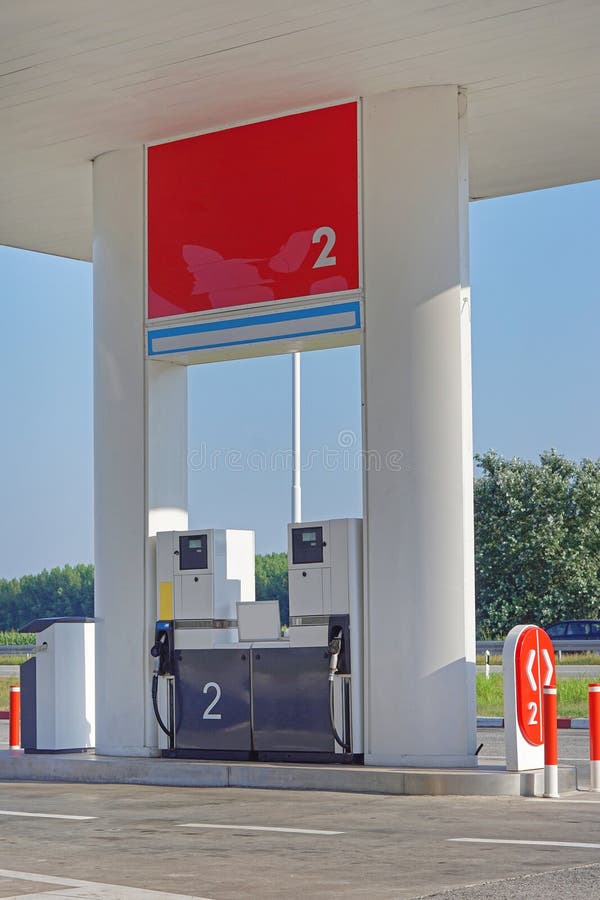 Diesel fuel station stock image. Image of nozzle, modern - 242814935